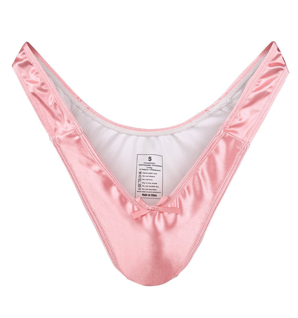Landofgenie No gender hiding Thong Tucking Gaff Panties - Pink ...