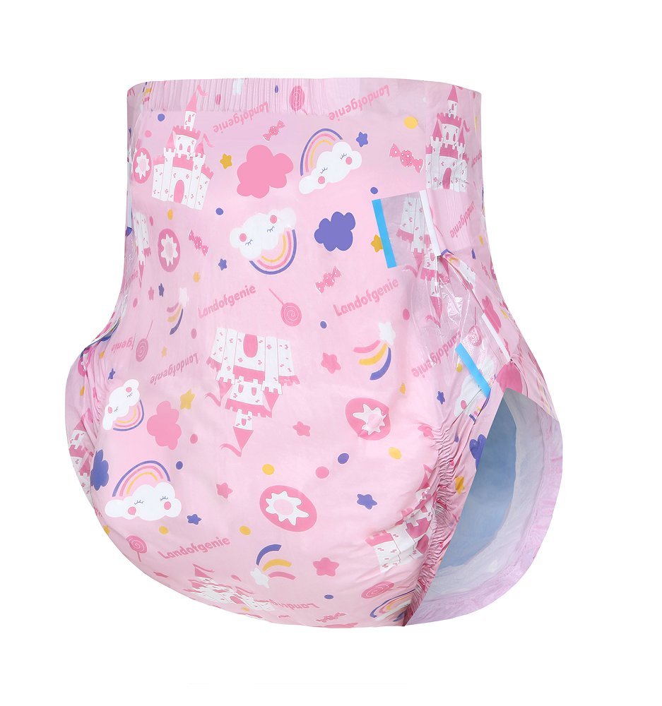 Landofgenie Adult ABDL Diapers Overnight Adult Diapers With 10 Pieces ...